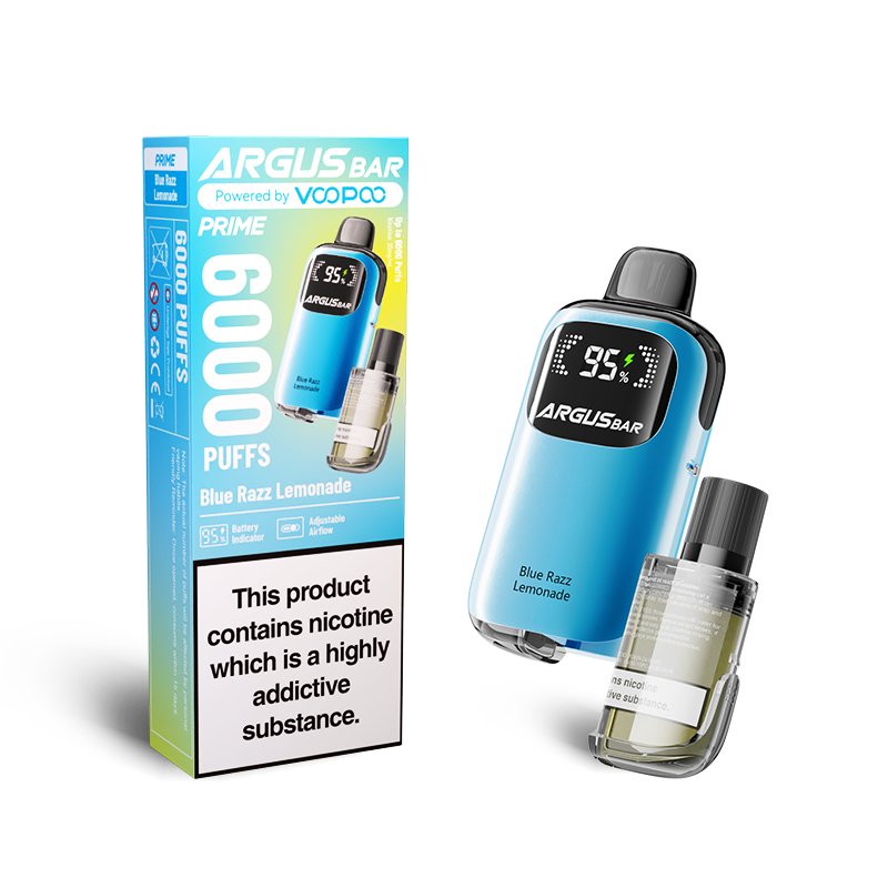 ARGUS Bar Prime 6000 Disposable Vape Box of 5 - #Simbavapeswholesale ...