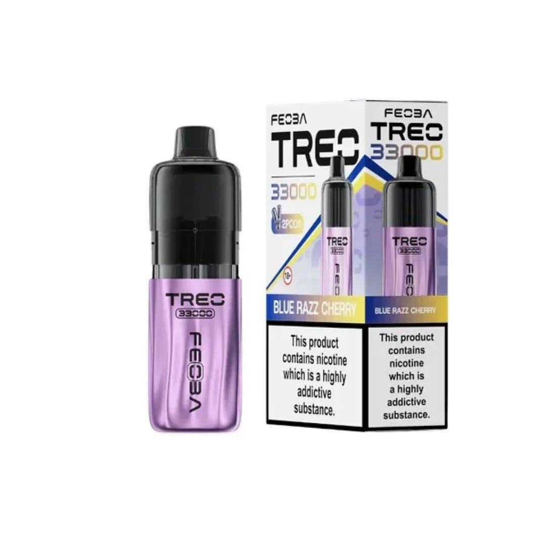 Feoba Treo 33k Prefilled Pod Vape Kit Box of 6 - Wholesale Price
